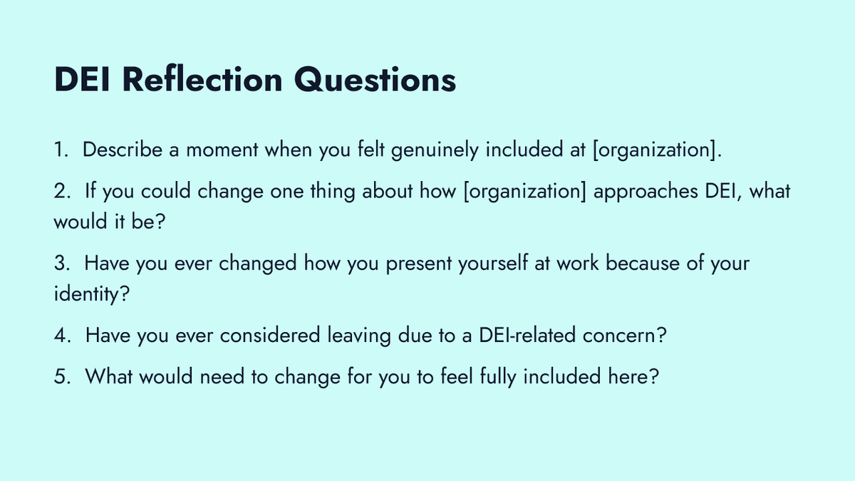 50+ Diversity and Inclusion Survey Questions (+ Free DEI Template 2026)
